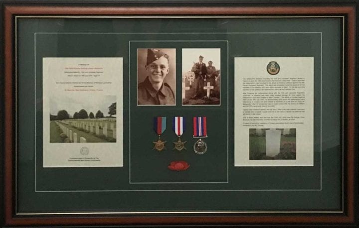 Heritage Framing | Tania Buck Medals and Frames